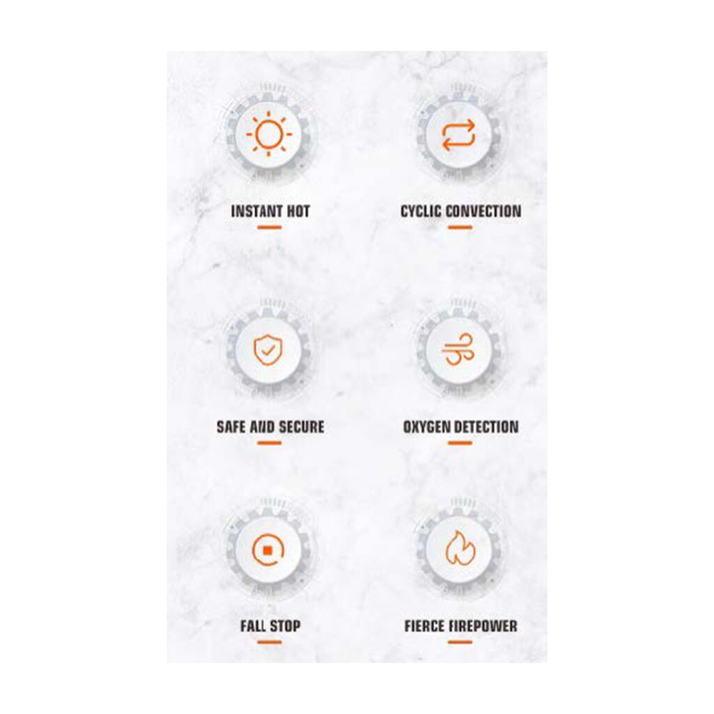 ECOOL : HD PYRAMID GAS HEATER - ECOOL